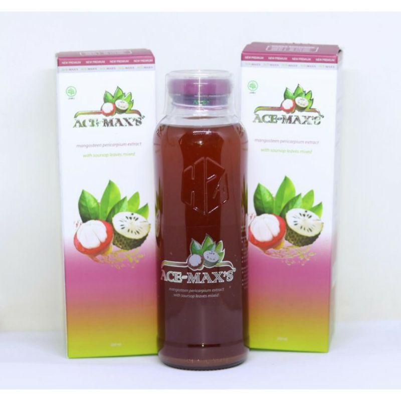 Jual Ace Max Maxs MAX'S AceMaxs AceMax's Juice jus Ekstrak Kulit Manggis + Daun Sirsak Obat ...