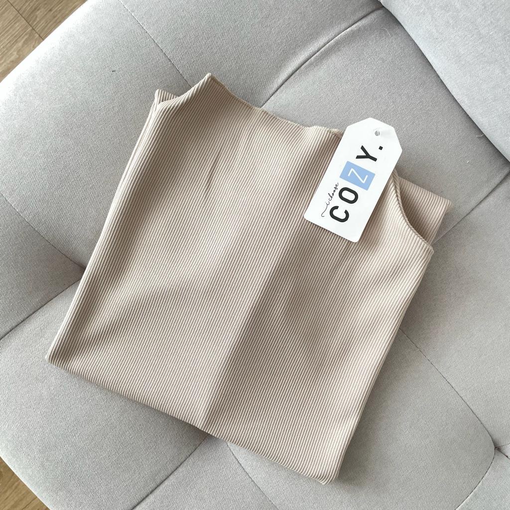 Jual SIVALI Basic Inner Tanpa Lengan Turtleneck - Sleeveless Inner 1070 | Shopee Indonesia