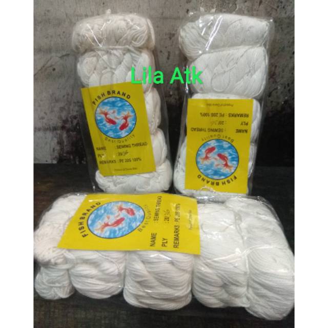 Jual Tali Uang / Benang Rami "Fish Brand" No.36 & 45 | Shopee Indonesia