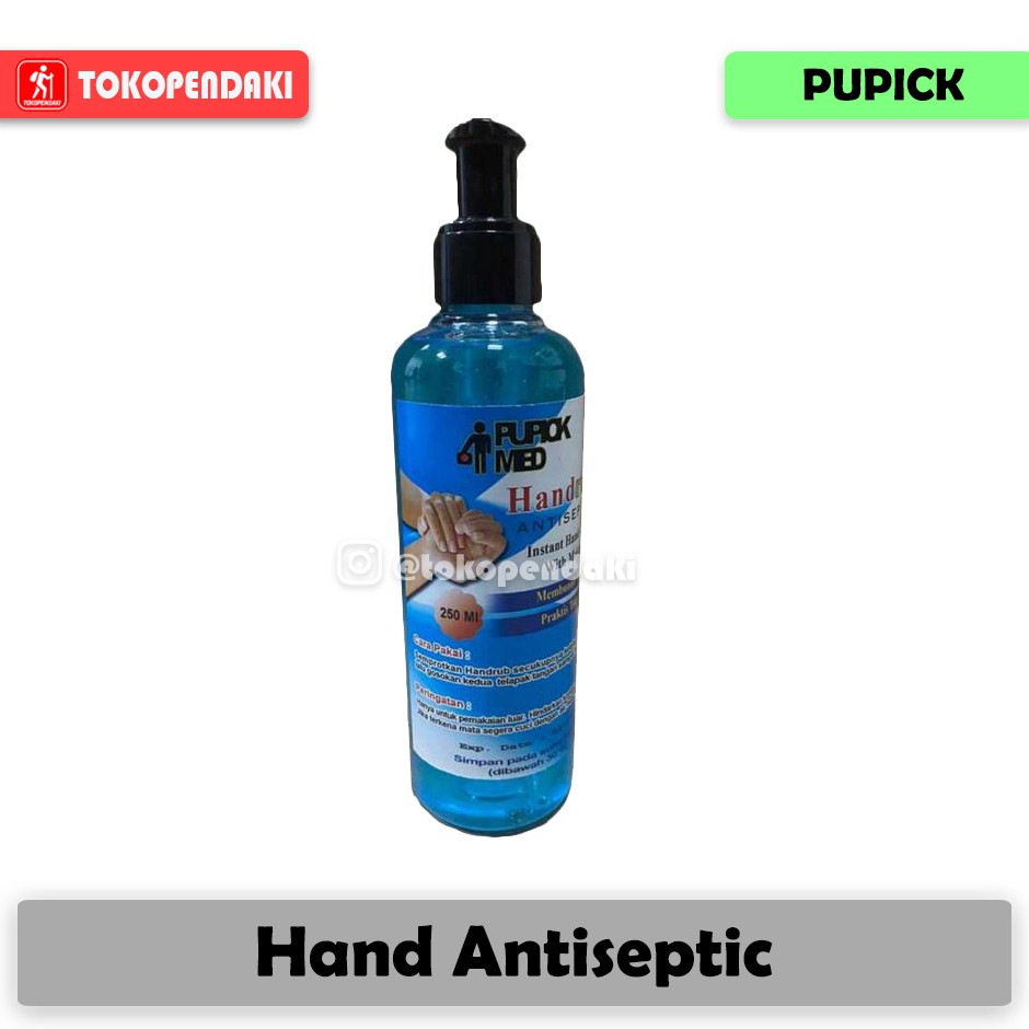 Jual HANDRUB Antiseptic Instant Hand Sanitizer With Moisturizers Gel ...