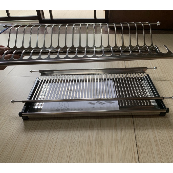 Jual Rak piring stainless kitchen set 60cm | Shopee Indonesia
