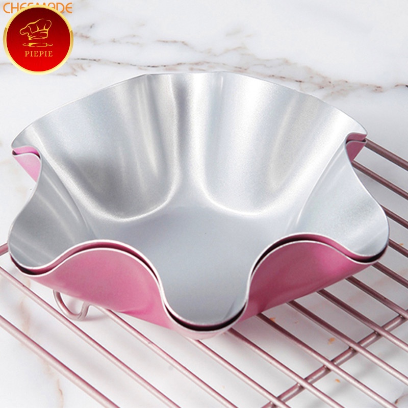 Jual Loyang kue pink roti Chefmade Hexagon Pandoro Bread Mould Pink ...