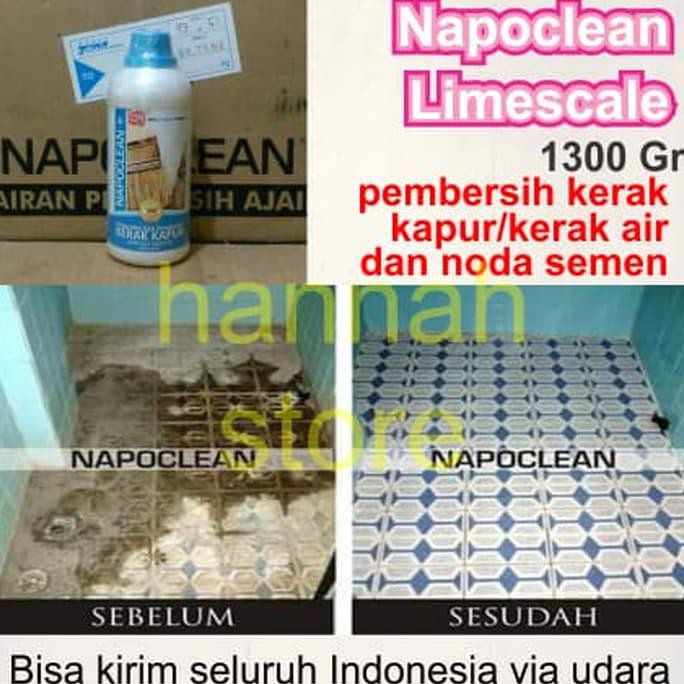 Jual Best- Napoclean Limescale (Pembersih Kerak Kapur/Kerak Air Dan ...