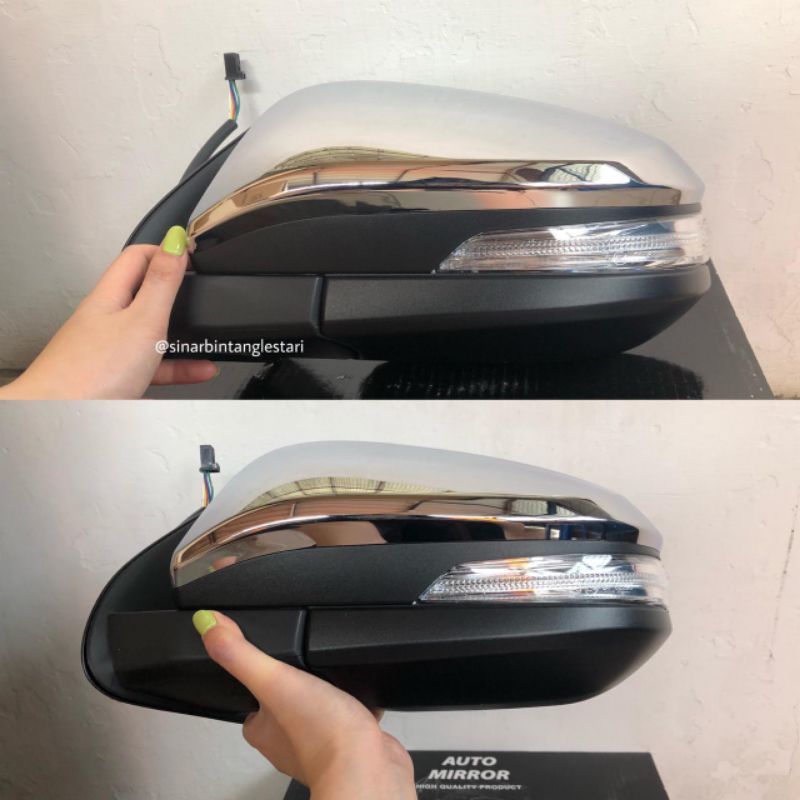 Jual Kaca Spion Toyota Hilux / Fortuner ( Thn 2015- 2023 ) Elc Mirror ...