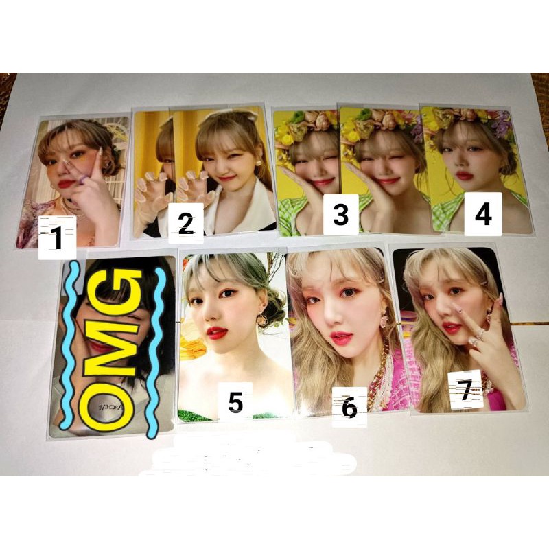 Jual [Ready] Photocard GFriend SOWON YERIN EUNHA YUJU SINB UMJI SONG OF THE SIRENS SOTS SOG ...