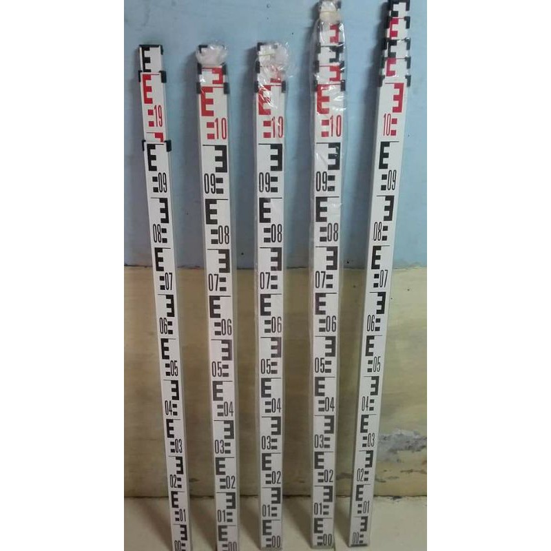 Jual tempat jual beli baru bekas Rambu ukur / bak ukur leveling stap ...