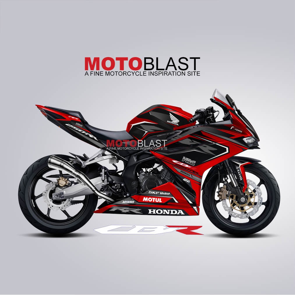 Jual Decal Stiker Motor Full Body Motoblast Honda CBR250RR Red Sport ...