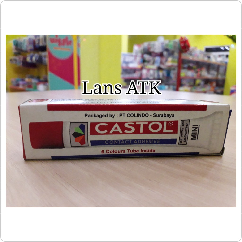 Jual LEM CASTOL MINI / LEM SERBA GUNA / CASTOL TUBE MINI | Shopee Indonesia