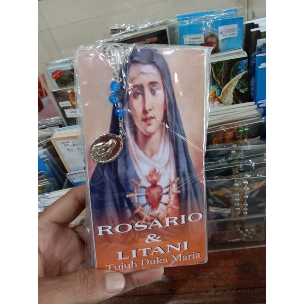Jual KAPLET ROSARIO DAN LITANI - 7 Duka Maria | Shopee Indonesia