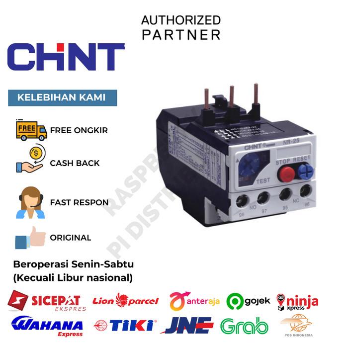 Jual Relay New Thermal Overload Relay Chint Nr2-25 Tor | Shopee Indonesia