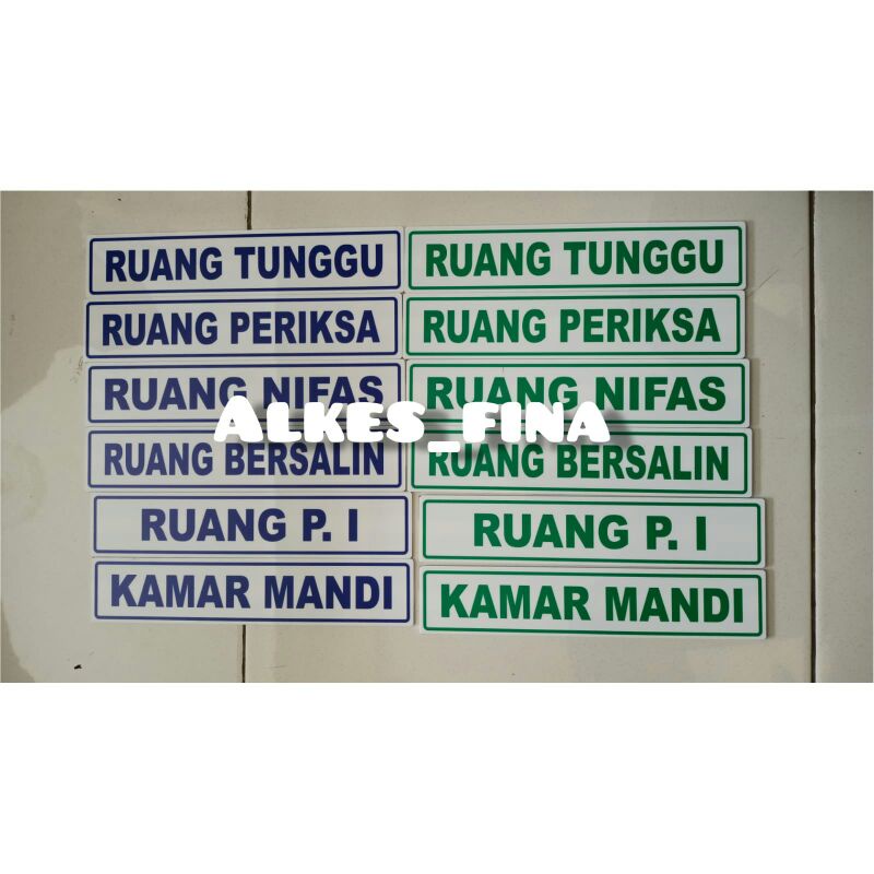 Jual Label akrilik ruangan praktik | Shopee Indonesia