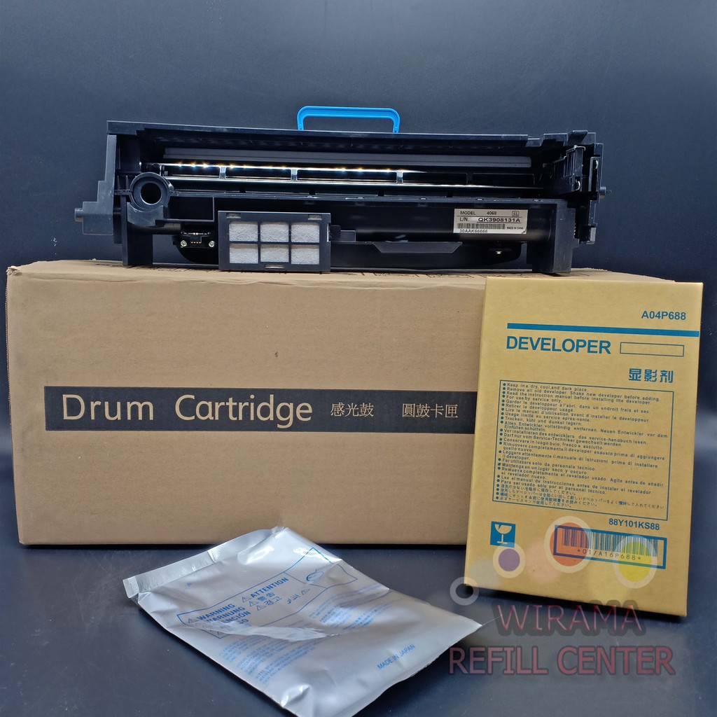 Jual Drum Unit Dan Developer Unit Lengkap Konica Minolta Bizhub 200 250 ...