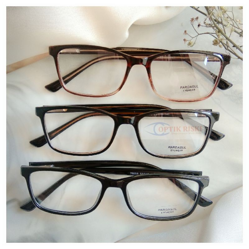 Jual Frame kacamata minus 78058 (frame+lensa) | Shopee Indonesia