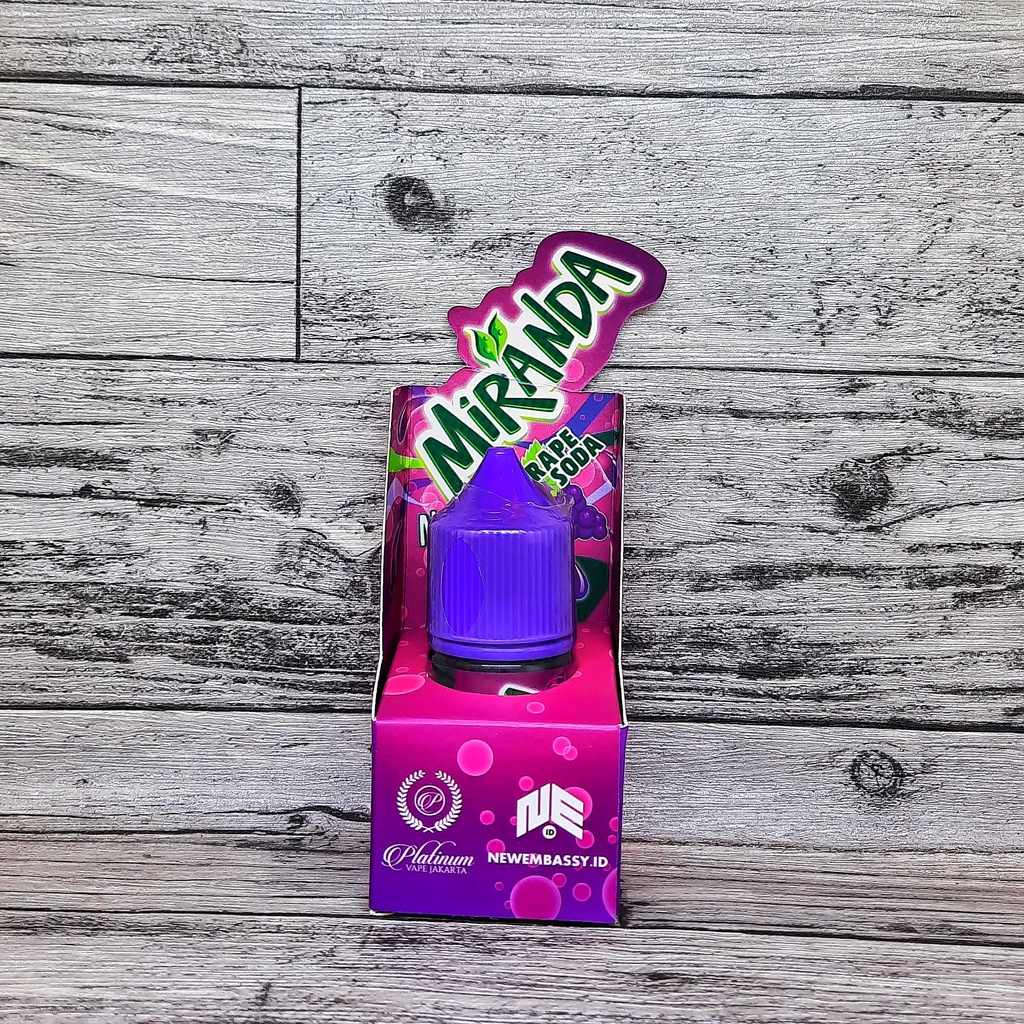 Jual MIRANDA Grape Soda 30MLI | Shopee Indonesia