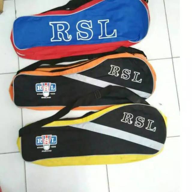 Jual Tas Raket Badminton RSL 2Resleting | Shopee Indonesia