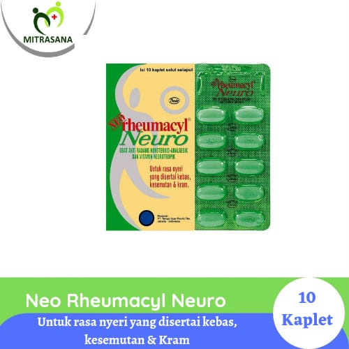 Jual Neo Rheumacyl Neuro @ 1 Strip isi 10 Tablet | Shopee Indonesia