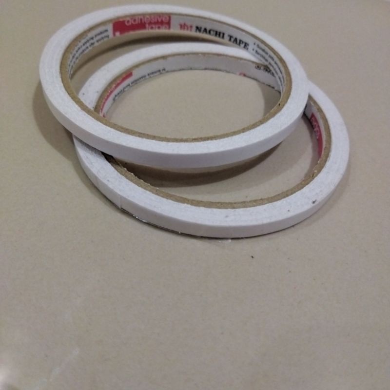 Jual DOUBLE TAPE MERK NACHI 6 MM / DOBLE TAPE KECIL ( ECER MURAH ...