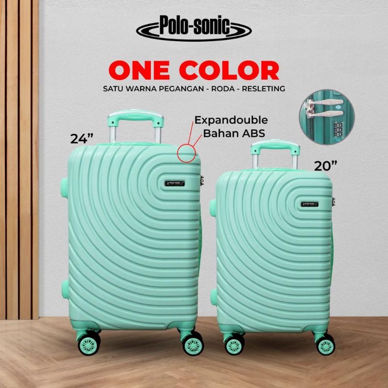 Jual Koper Fiber GoFlex 20 Inch dan 24 Inch 28 Inch TSA One Color Full ...