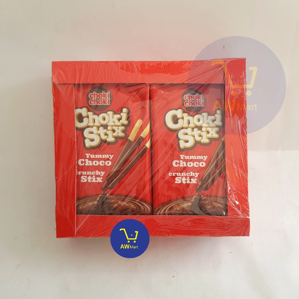 Jual CHOKI-CHOKI STIX 1 PAX ISI 12 SACHET (12 SACHET X 27GR) | Shopee ...