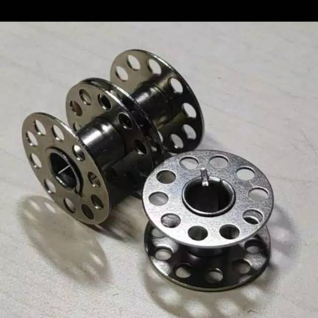 Jual SPUL 8 Pcs / BOBBINS SPOOL ANAK SKOCI Mesin Jahit / VALET Mesin ...
