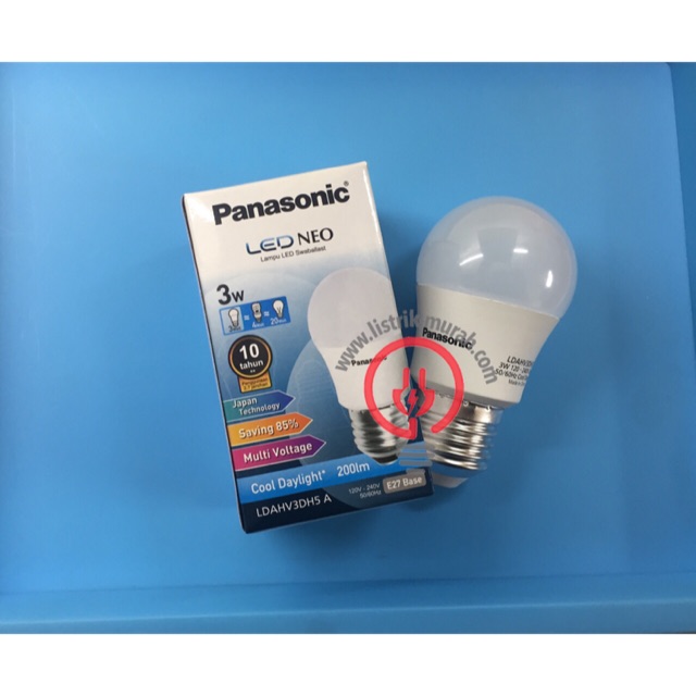 Jual Panasonic led neo 3 watt putih | Shopee Indonesia