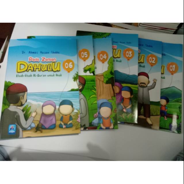 Jual Buku kisah kisah Al-Qur'an untuk anak pada zaman dahulu paket lengkap 6 seri buku | Shopee ...