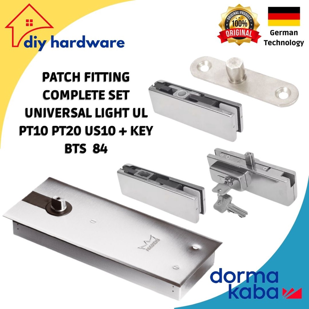 Jual Dorma BTS84 EN3 PT10, 20, 24, US10 + Key, Complete Set Patch ...