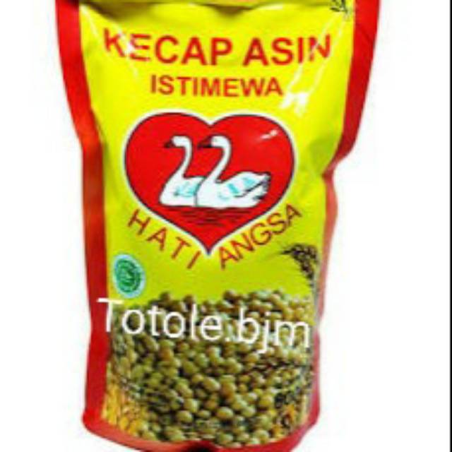 Jual Kecap asin angsa bungkus cap hati angsa 600 ml | Shopee Indonesia