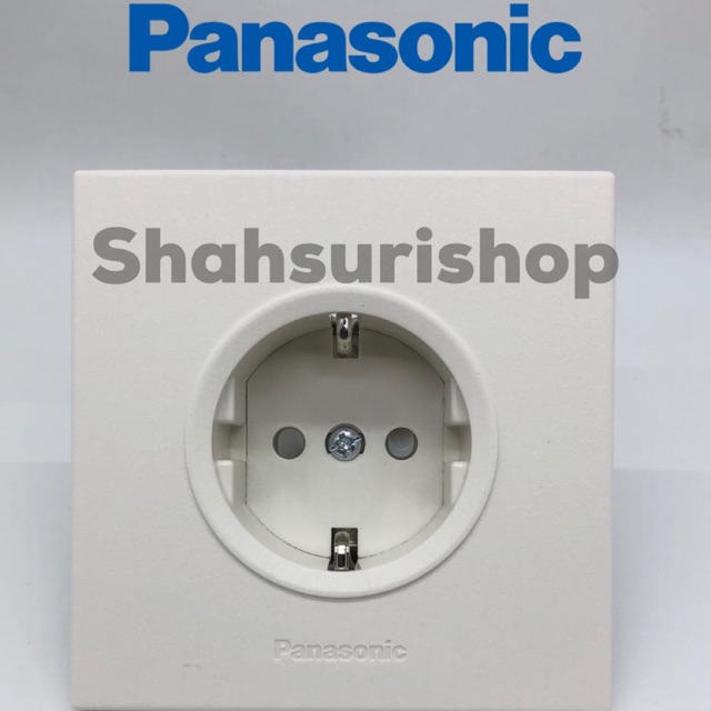 Jual STOP KONTAK PANASONIC WHITE STYLE CP CHILD PROTECTION WESJP1121 ...