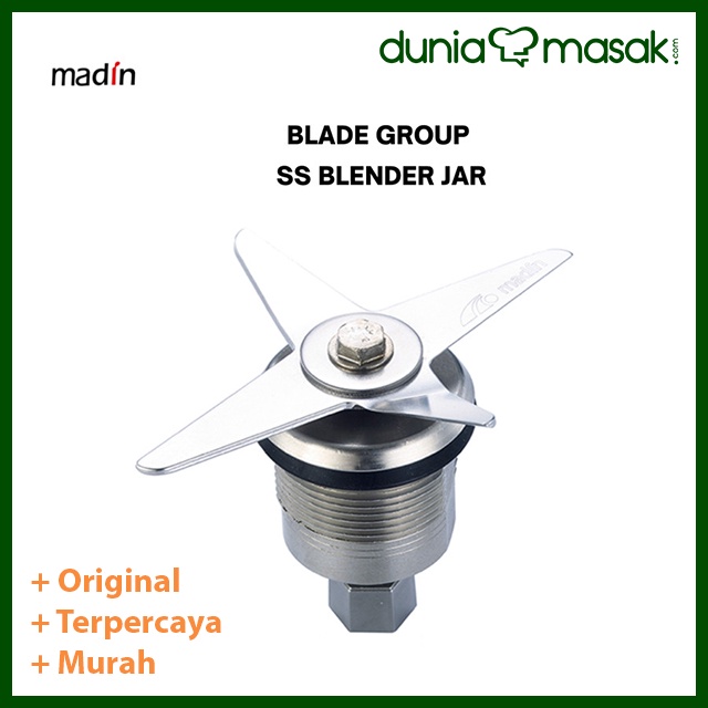 Jual Blade Group - Madin Stainless Steel Blender Jar - MD326S / MD858 ...