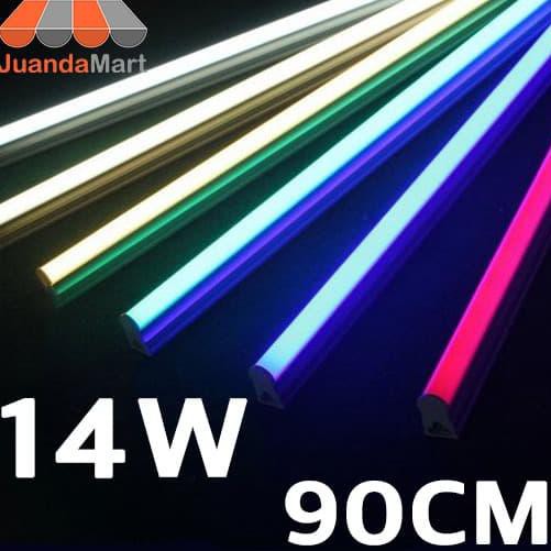 Jual LAMPU TL NEON T5 LED 14W 90CM TUBE WARNA WARNI - PUTIH | Shopee Indonesia