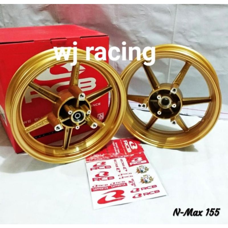 Jual VELG RACING RCB ORIGINAL MALAYSIA SP811 NMAX GOLD | Shopee Indonesia