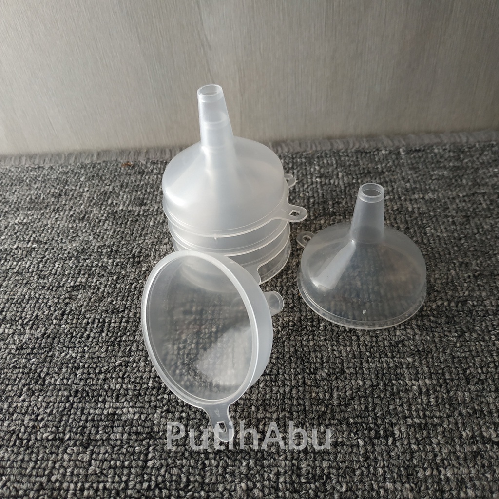 Jual Corong plastik mini 5 x 5 cm , Corong minyak, kecap, madu ...