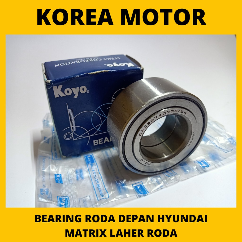 Jual Bearing roda depan Hyundai Matrix Laher roda | Shopee Indonesia