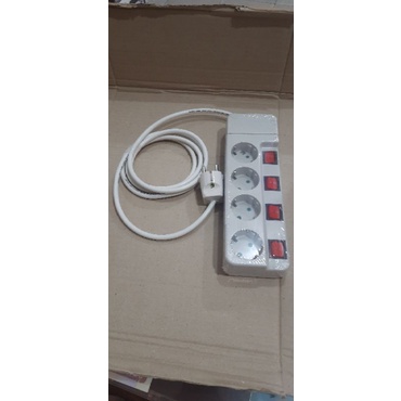Jual KABEL EXTENSION LISTRIK 4-6LBG / S.KONTAK + @SAKLAR / SAMBUNG ...