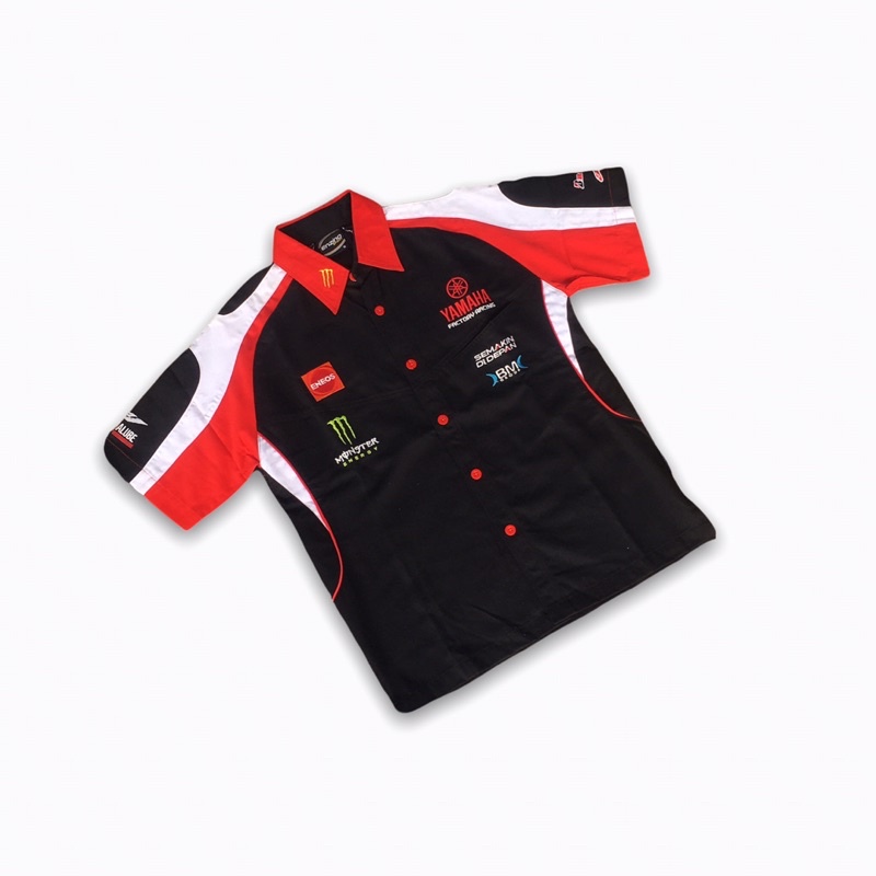Jual kemeja racing / kemeja yamaha / kemeja motor / baju yamaha ...