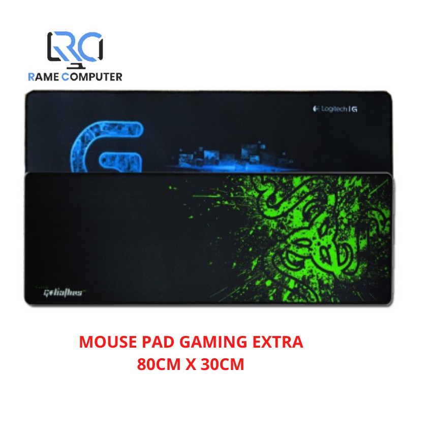 Jual MOUSE PAD GAMING EXTRA PANJANG 80CM X 30CM MOUSEPAD ALAS MOUSE ...