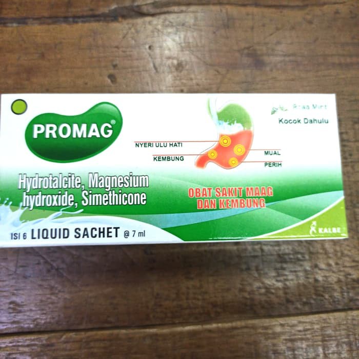 Jual Obat Sakit Maag dan Kembung Promag cair 6 sachet | Shopee Indonesia