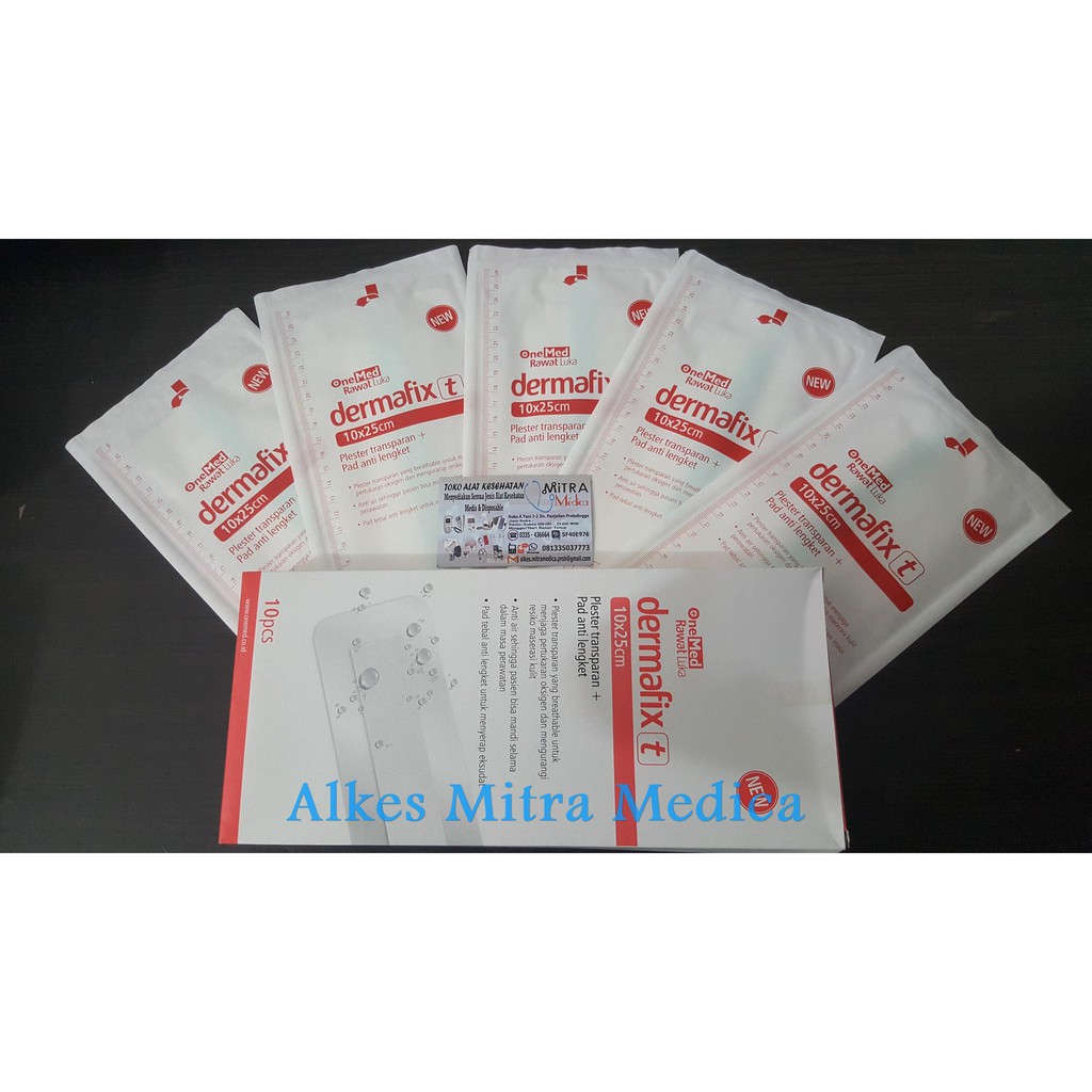Jual Dermafix T 10 X 25 Cm/ Plester Transparan Luka operasi / Plester ...