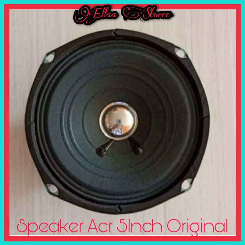 Jual Speaker ACR 5 Inch 30 Watt Full Range HITAM Speaker Audio Original ...