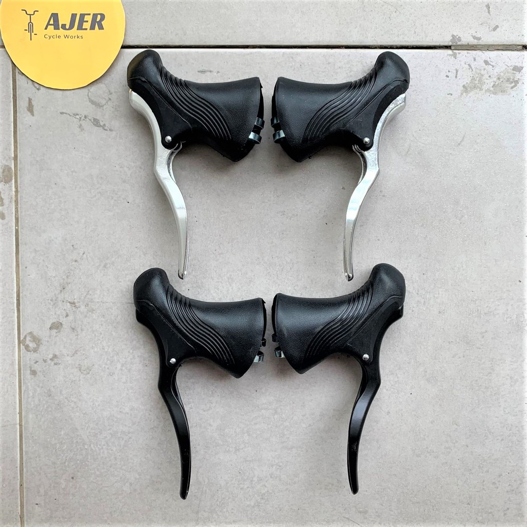 Jual Handle Rem drop bar road bike fixie fixed single speed brake lever ...