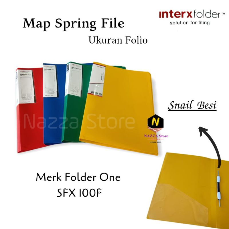 Jual FOLDER ONE Map Spring File 1 pcs | Shopee Indonesia