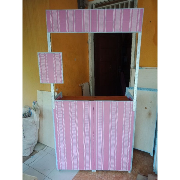 Jual gerobak jualan - booth portable - gerobak dagang - meja jualan ...