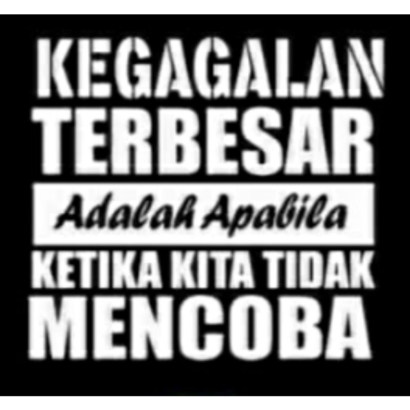 Jual stiker cutting sticker kata2 buat kaca/kepet mobil truck,pick up ...