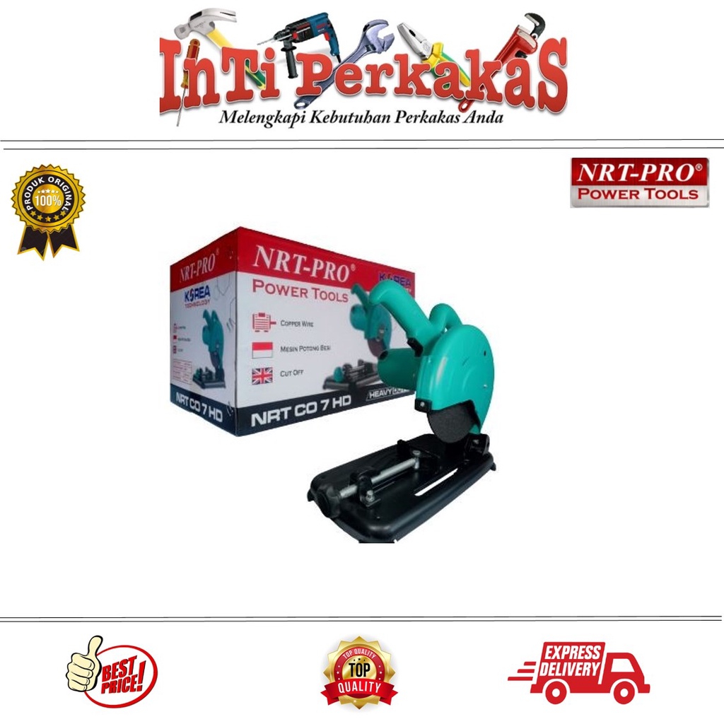 Jual MESIN POTONG BESI CUTTING WHEEL 7 INCH NRT-PRO CO 7 HD Cut Off 7 ...