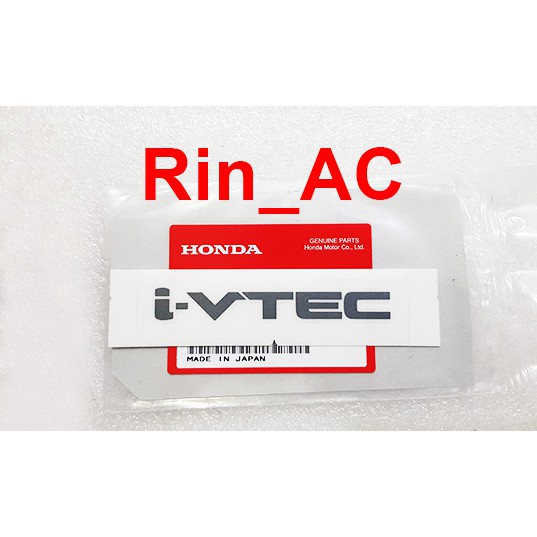 Jual Sticker Stiker Emblem Logo Tempel Tulisan i-vtec Kaca Besar ...