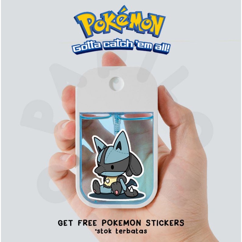 Jual Papilon Pokemon Gift Box + Freebies - Moisturizing Hand Sanitizer ...