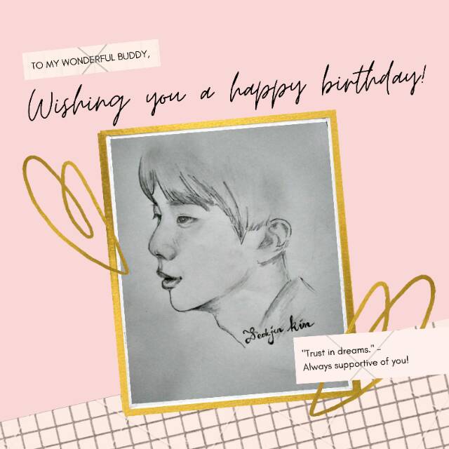 Jual BTS Sketsa wajah menggunakan pensil (Softfile/hardfile dengan ...