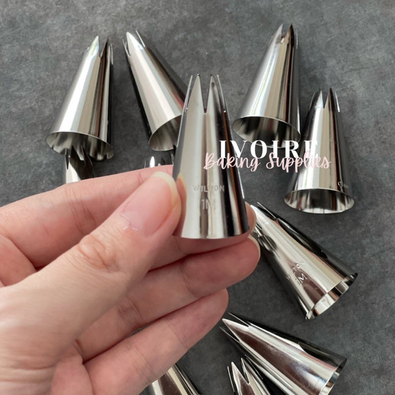 Jual Wilton Tip 1M / Spuit Wilton 1M / Spuit Mawar | Shopee Indonesia