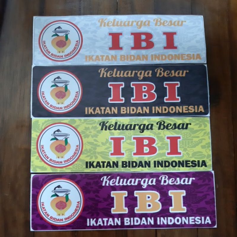 Jual Sticker logo IBI | Shopee Indonesia